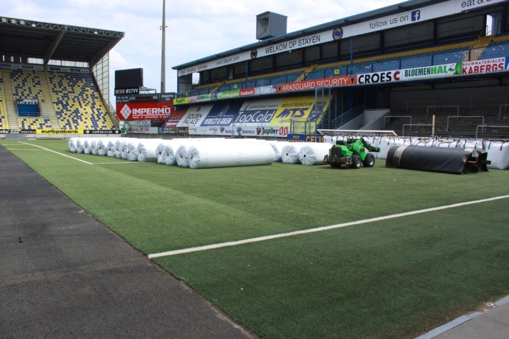 Nieuwe tribune stadion STVV geen groen licht - Voetbalbelgie.be