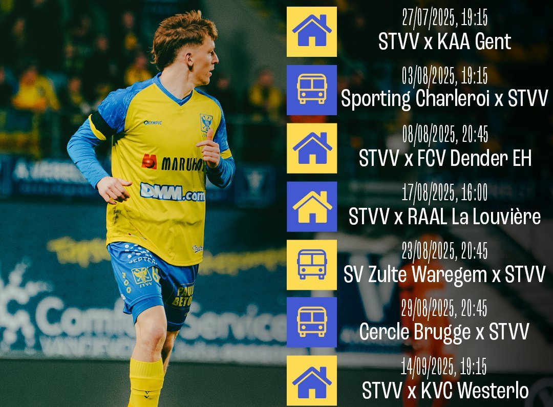 Kalender Jupiler Pro League 2025/2026 - Voetbalbelgie.be